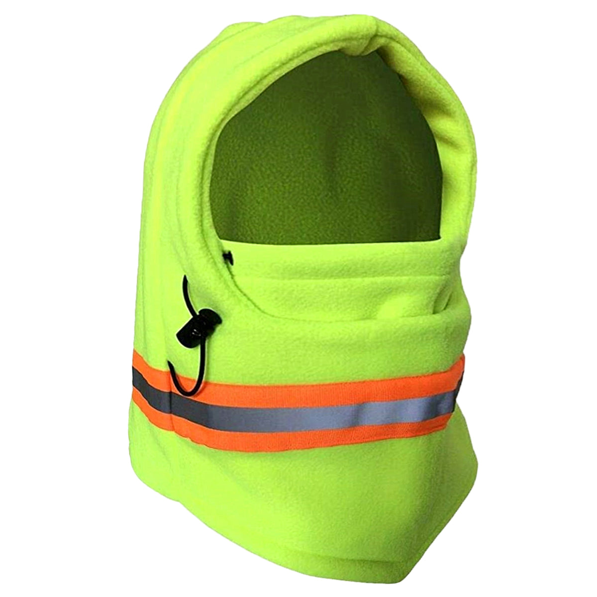 Hi Vis Reflective Winter Balaclava Ski Face Mask Windproof Fleece Head ...